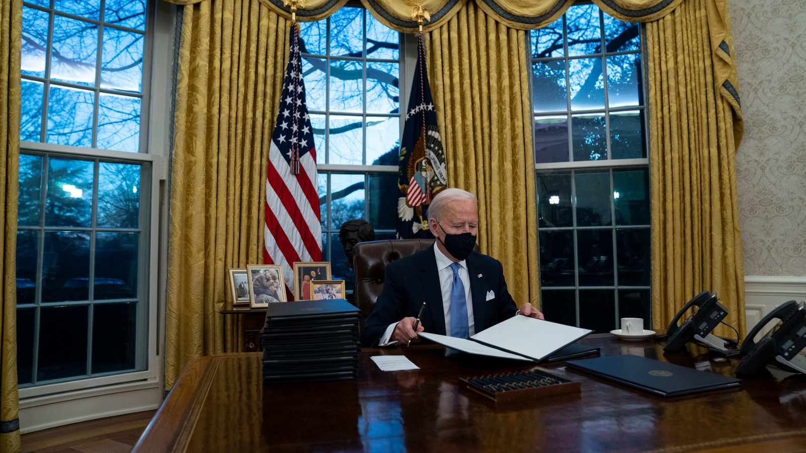 Oil industry reels as Joe Biden targets fossil fuels in first days ...