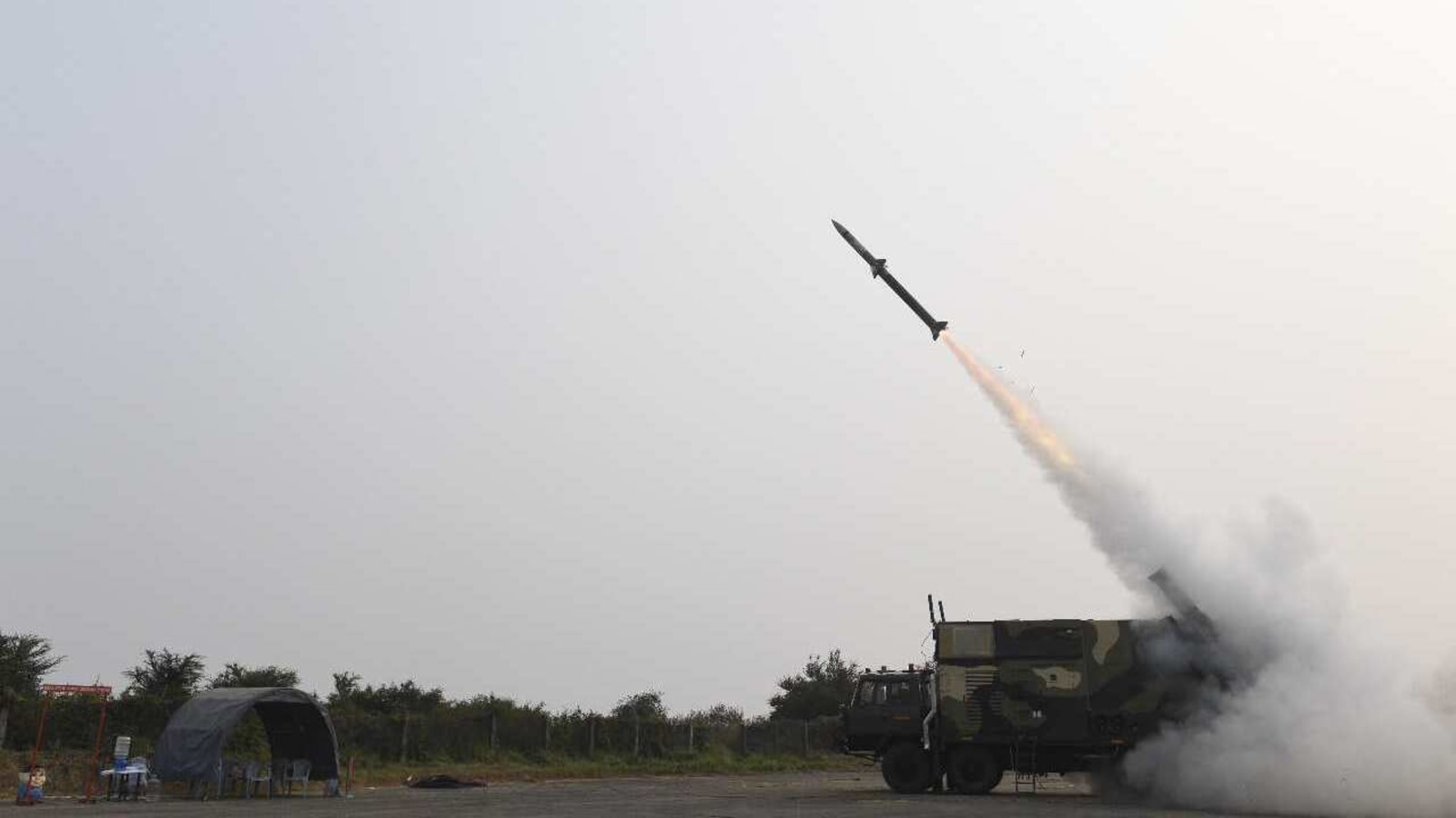 DRDO conducts maiden launch of Akash missile at integrated test range ...