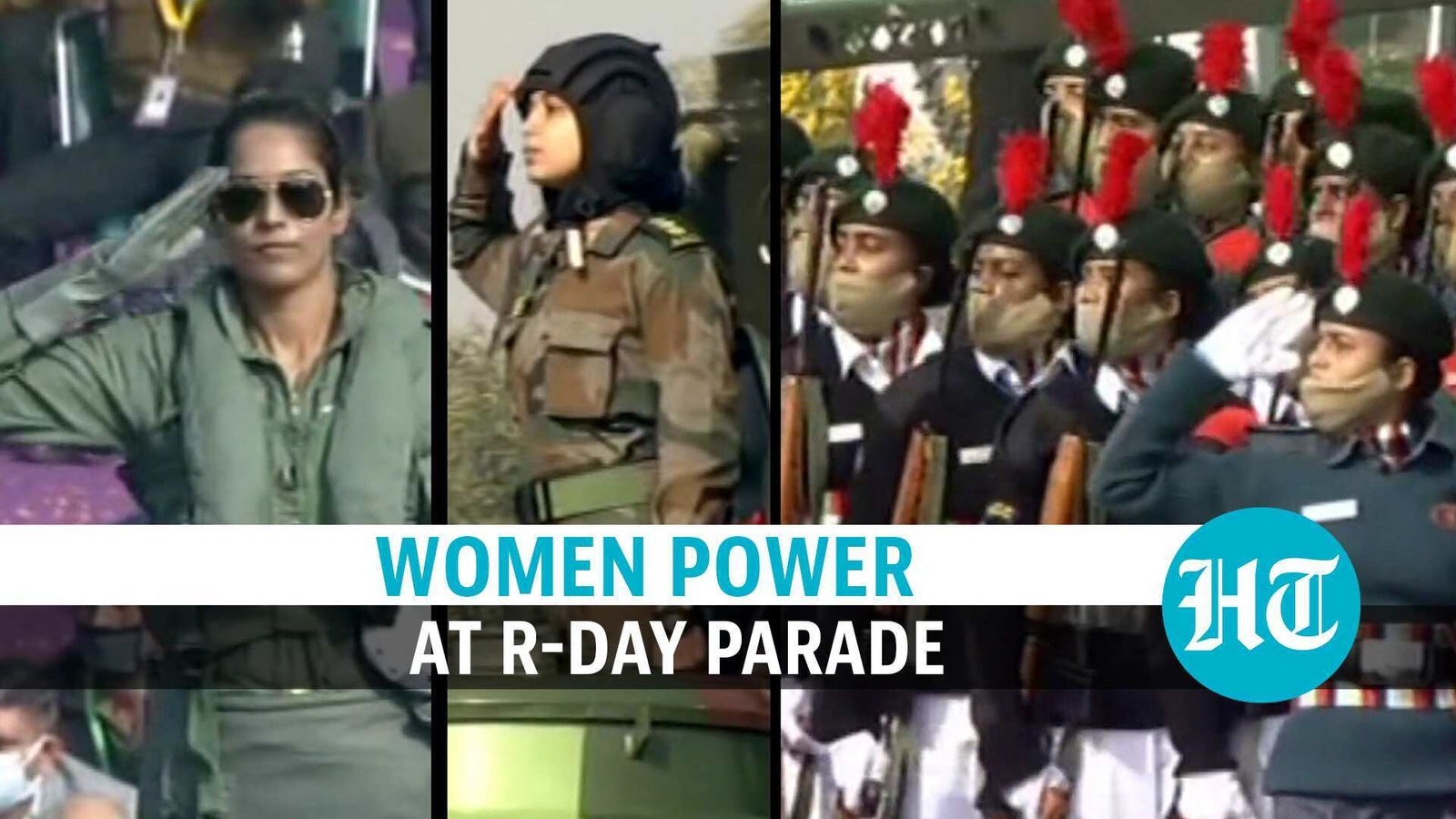 Watch: Women bravehearts showcase valour at 72nd Republic Day parade in ...