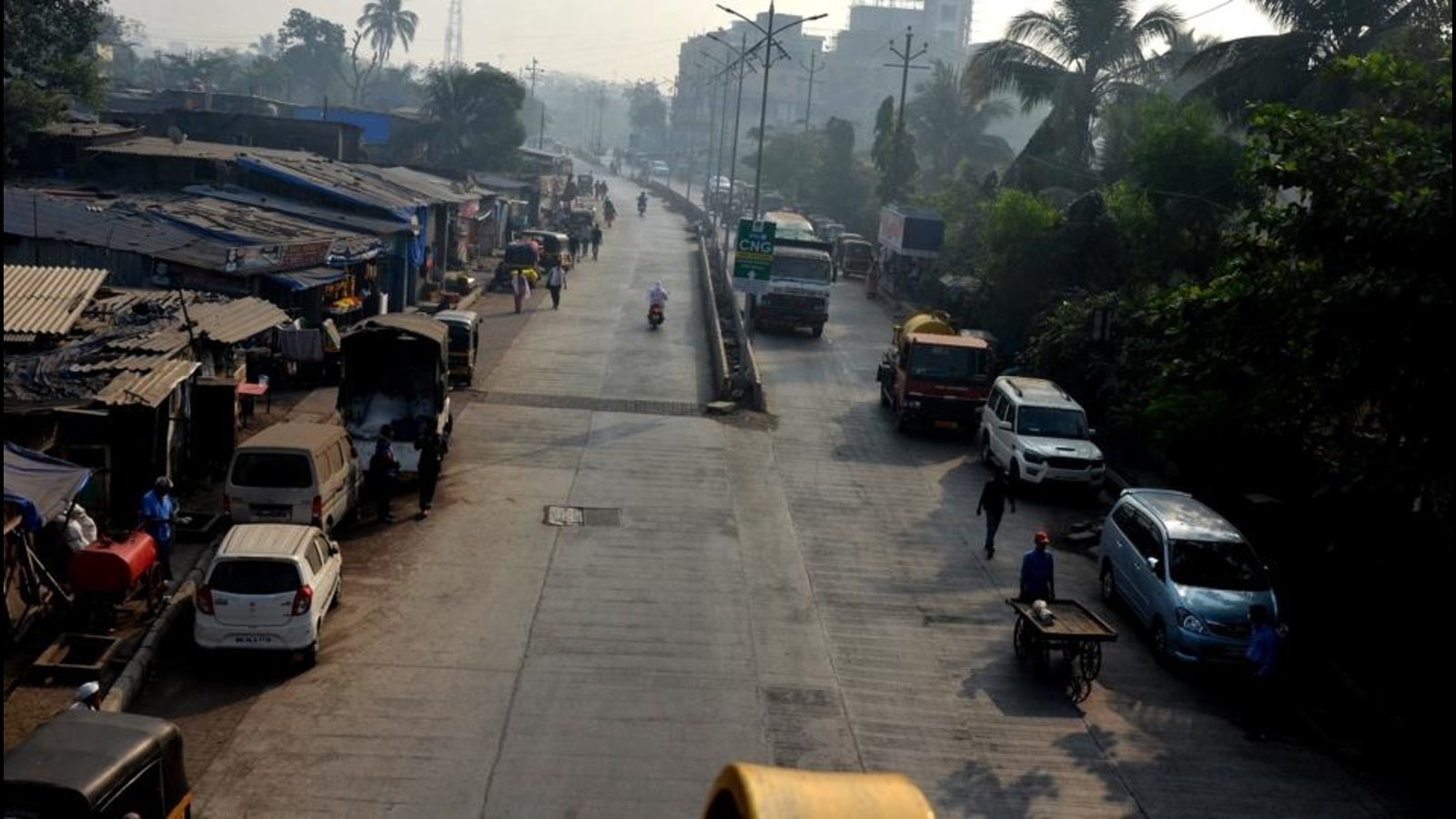 Three major roads around Panvel railway station concretised | Mumbai news