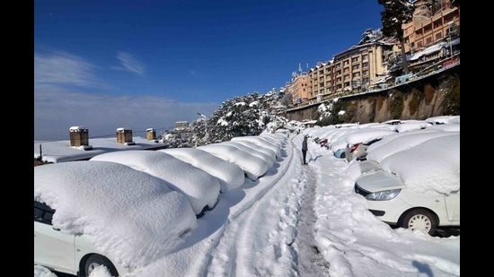 Shimla at standstill after heaviest snowfall in Feb in 18 years ...