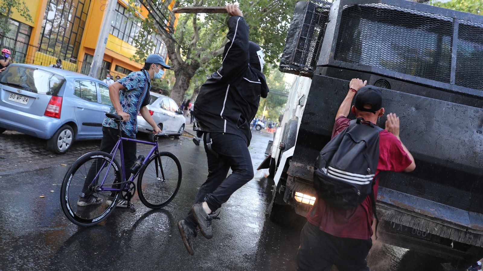 Police shooting sets off fiery protests in southern Chile | World News