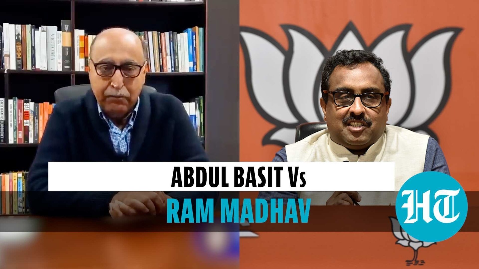 Watch: Ram Madhav responds to ex-Pakistan envoy Abdul Basit’s ...