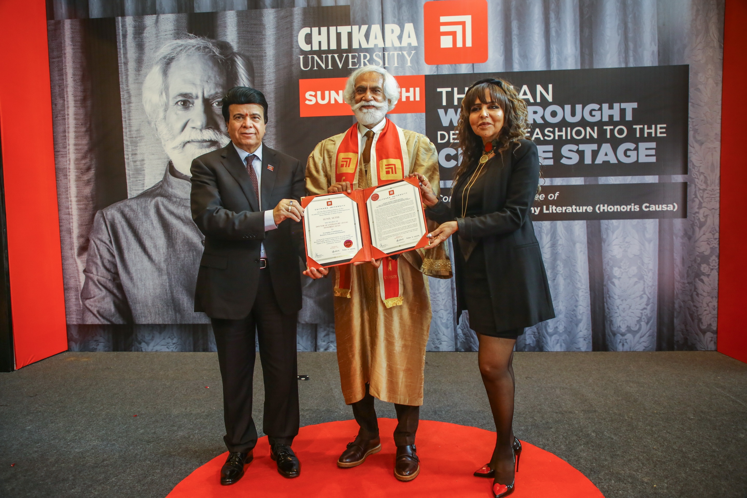 Sunil Sethi conferred with honorary doctorate for design and fashion ...