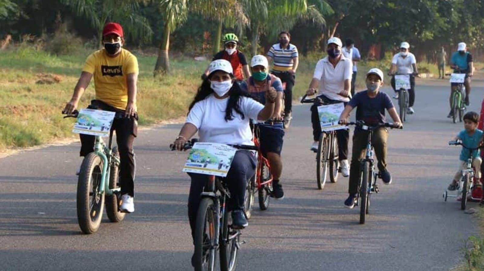 Cycle rally organised in Vadodara to spread voter awareness, promote ...