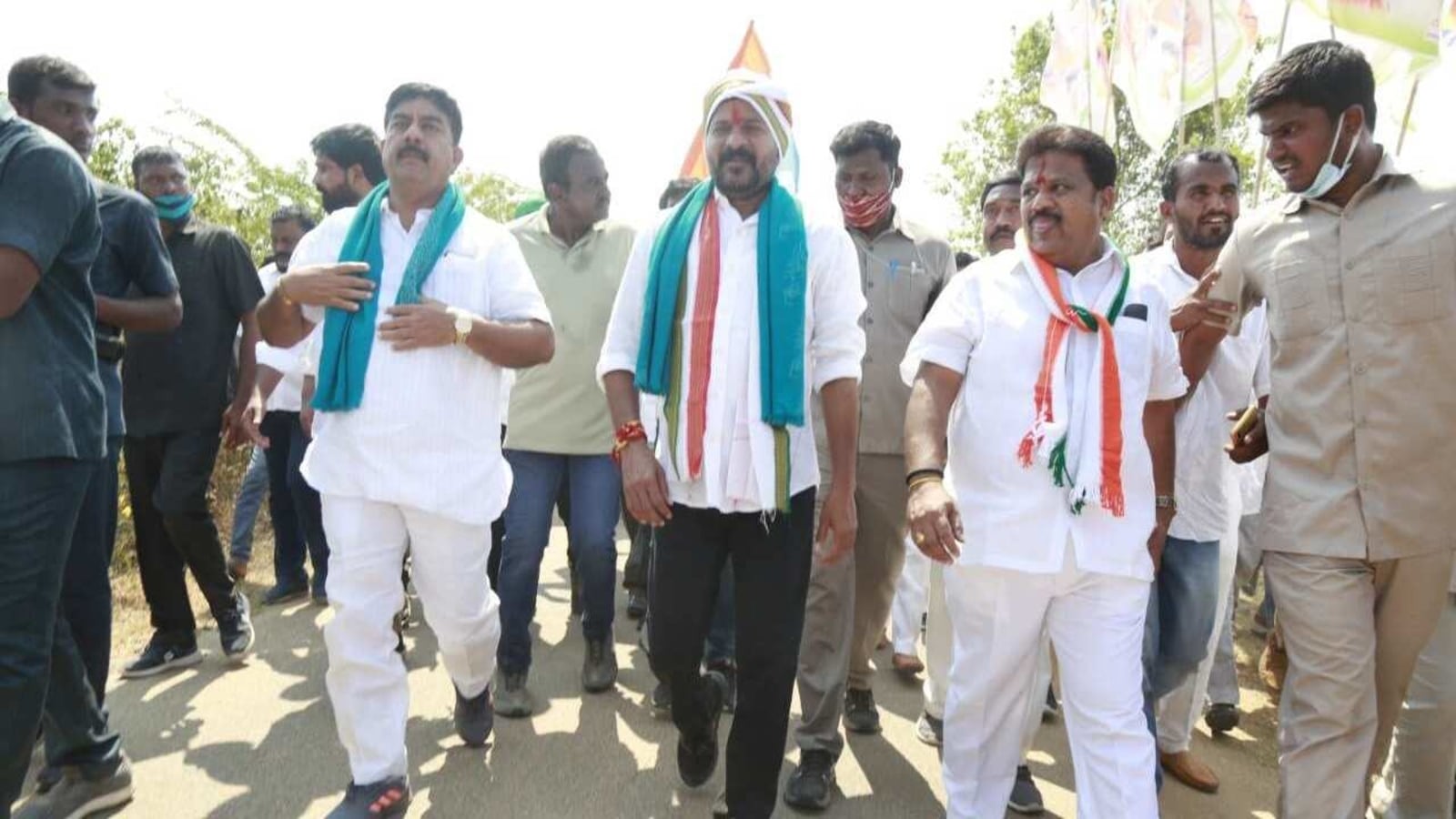 Telangana MP A Revanth Reddy's padayatra exposes Congress fault lines ...