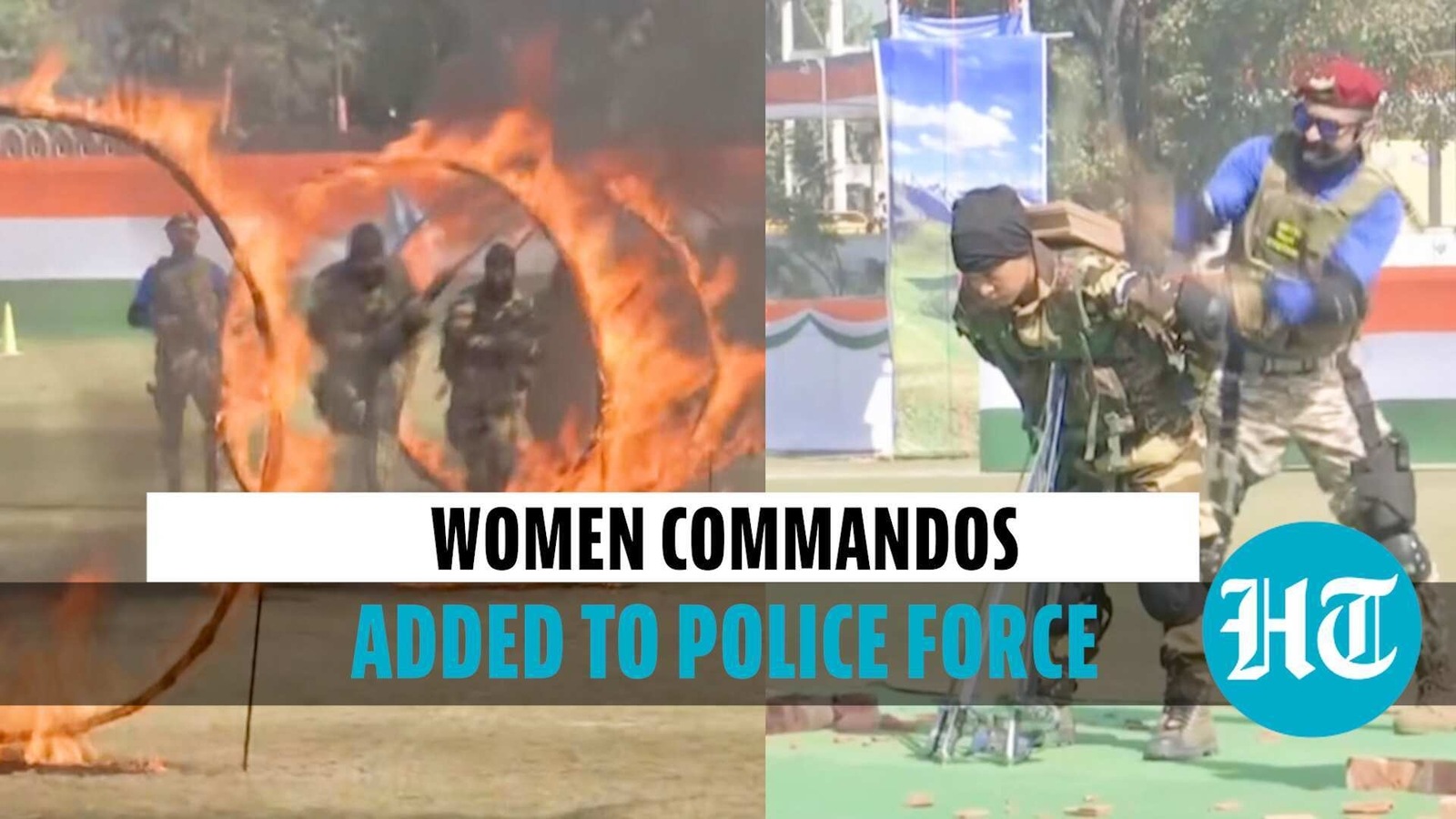 Watch: Women commando force becomes part of Uttarakhand police ...