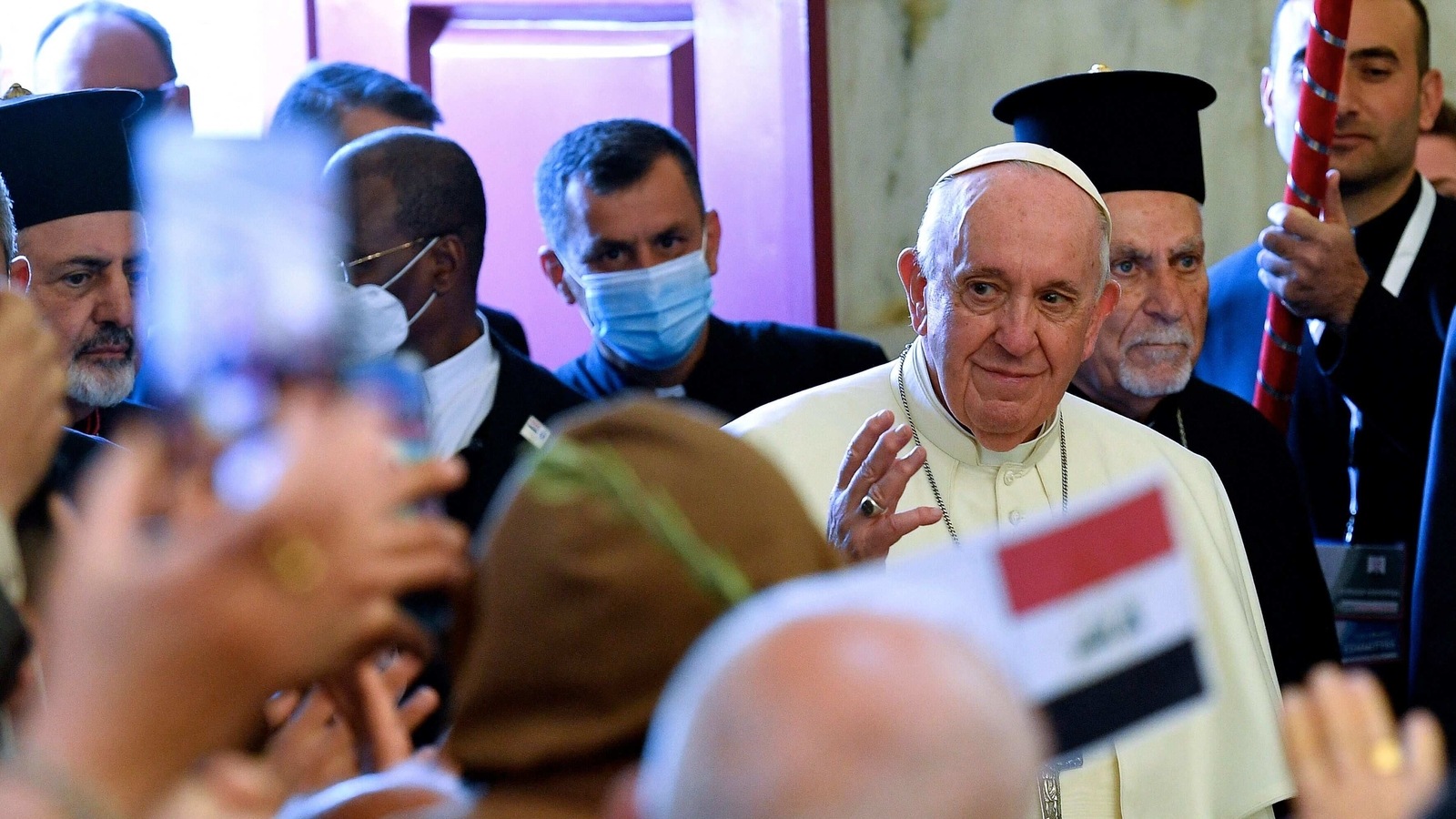 Pope visits Iraq's war-ravaged north, urges minority to stay despite ...