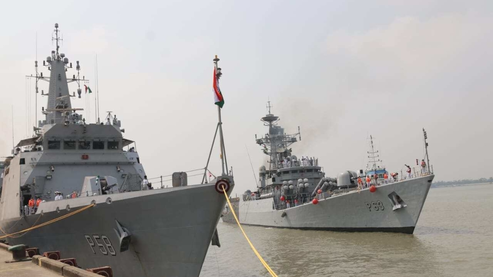 INS Kulish, Sumedha arrive in Bangladesh to mark 50th anniversary of ...