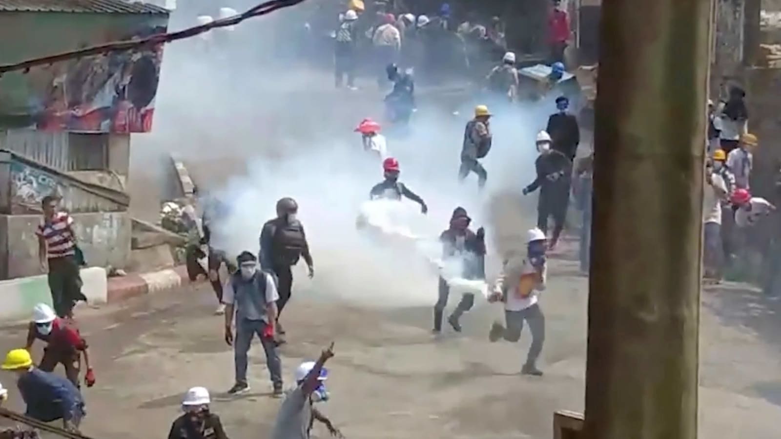 Two more shot dead during anti-coup protests in Myanmar | World News