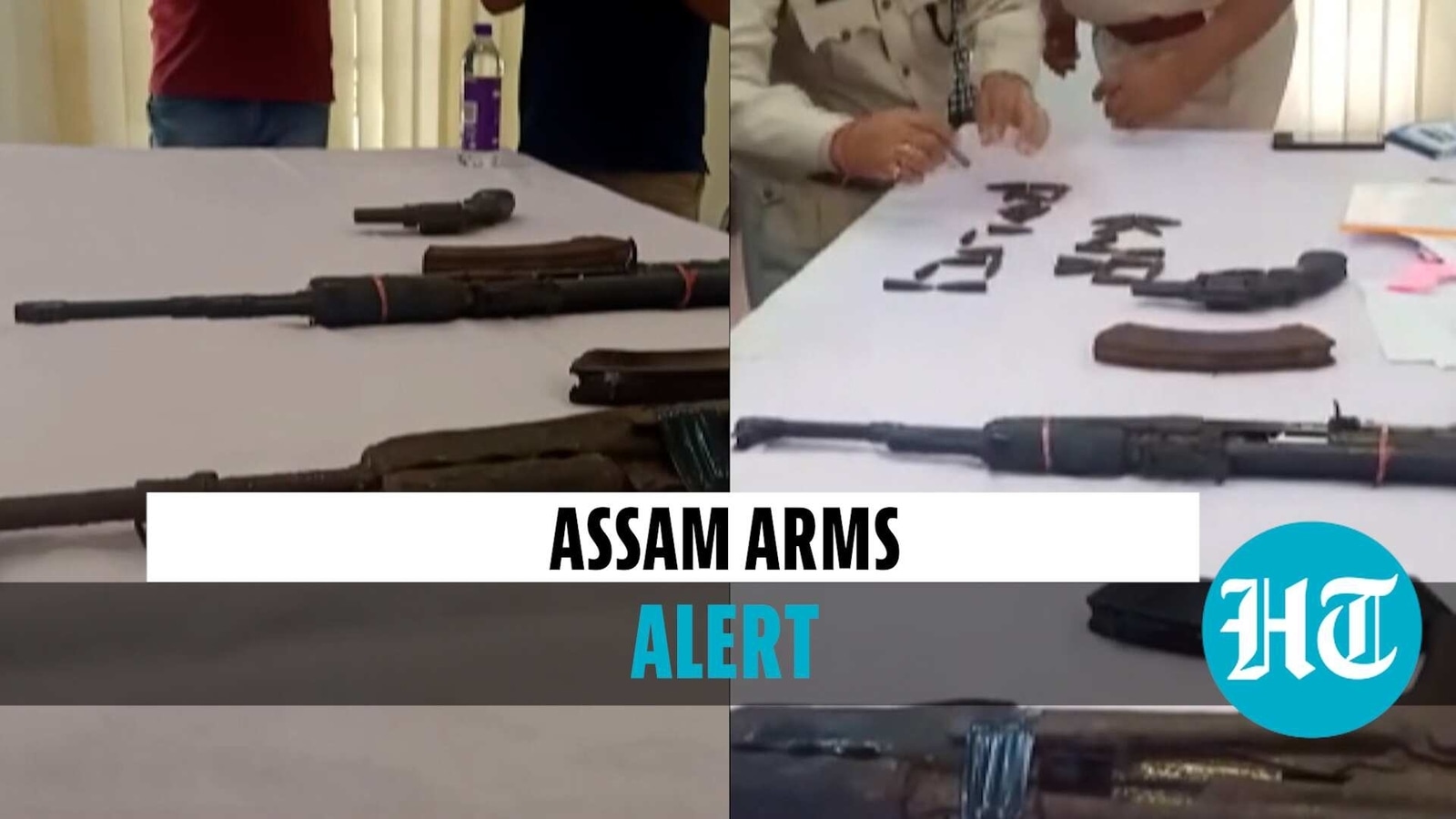 Ahead of polls, weapon cache uncovered in Assam; AK56 rifles, revolver ...