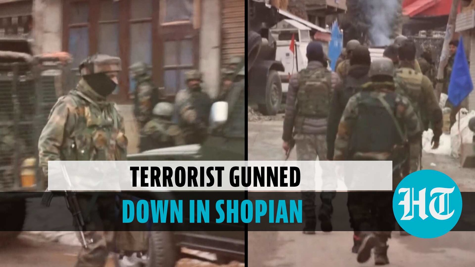 Terrorist killed in encounter in J&K's Shopian, operation underway | Hindustan Times