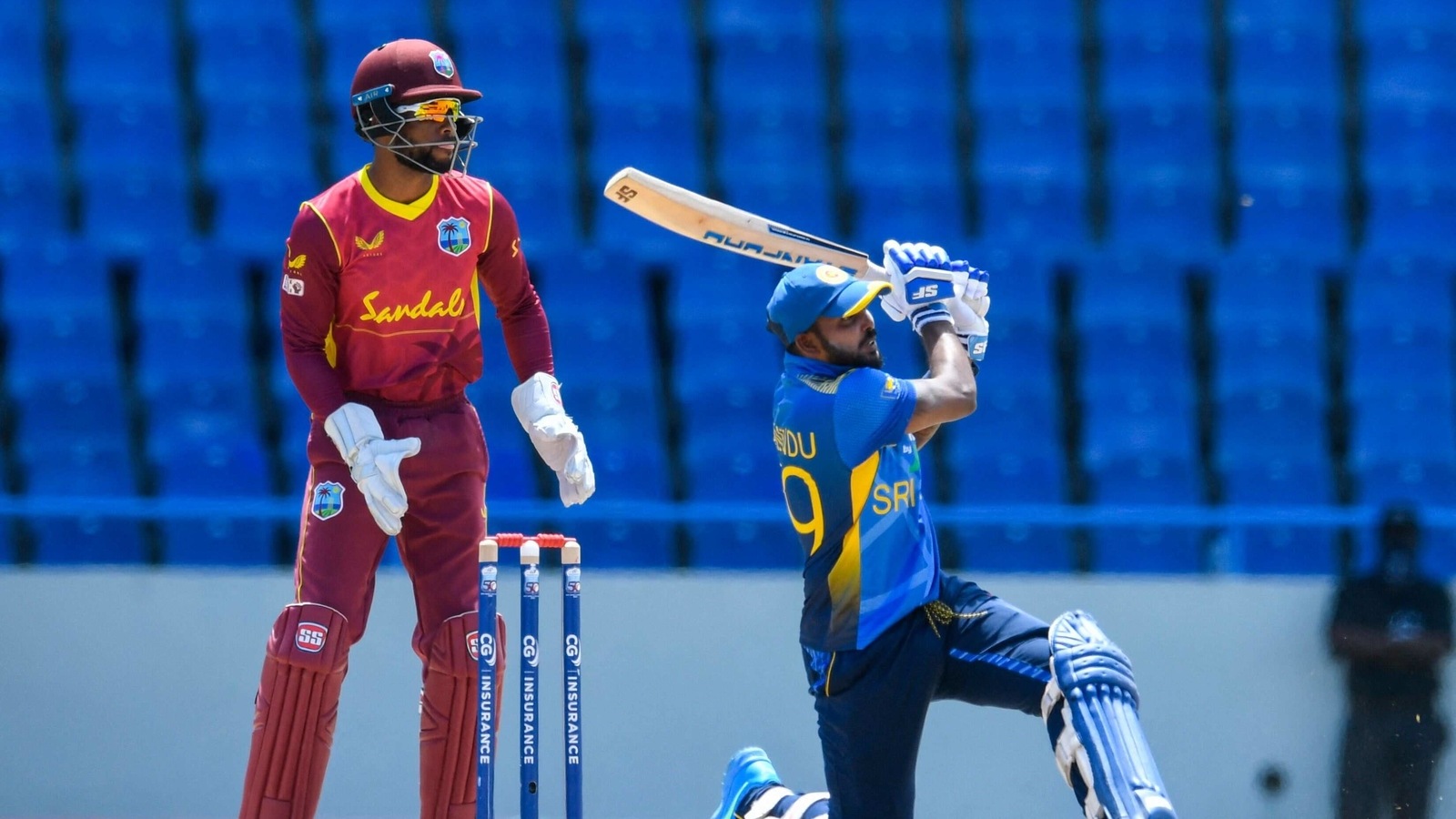 Wanindu Hasaranga records highest-score by Sri Lanka no. 8 batsman ...