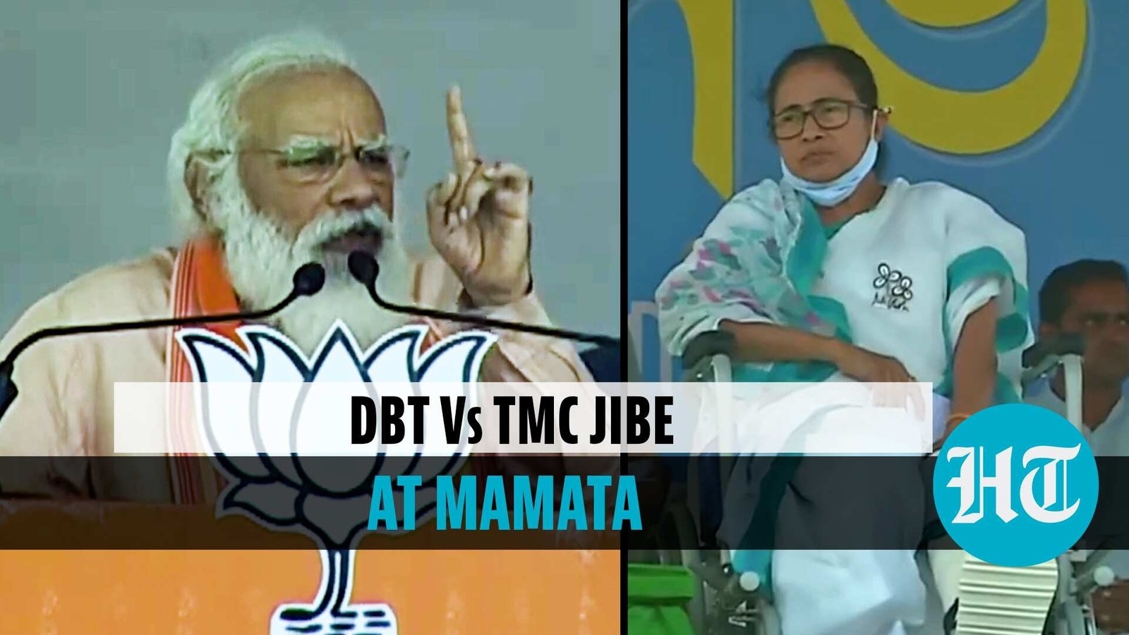 Watch: PM Modi on Mamata’s injury; ‘transfer my commission’ jibe at TMC ...