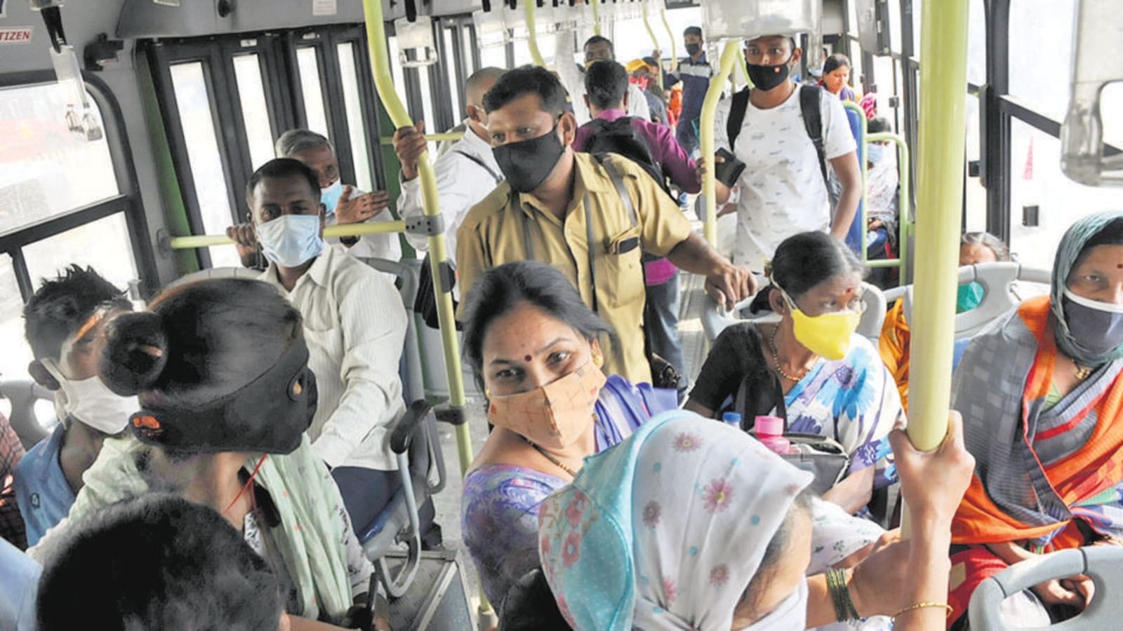 Action against PMPML driver, conductor if bus found carrying passengers more than 50% of seating ...