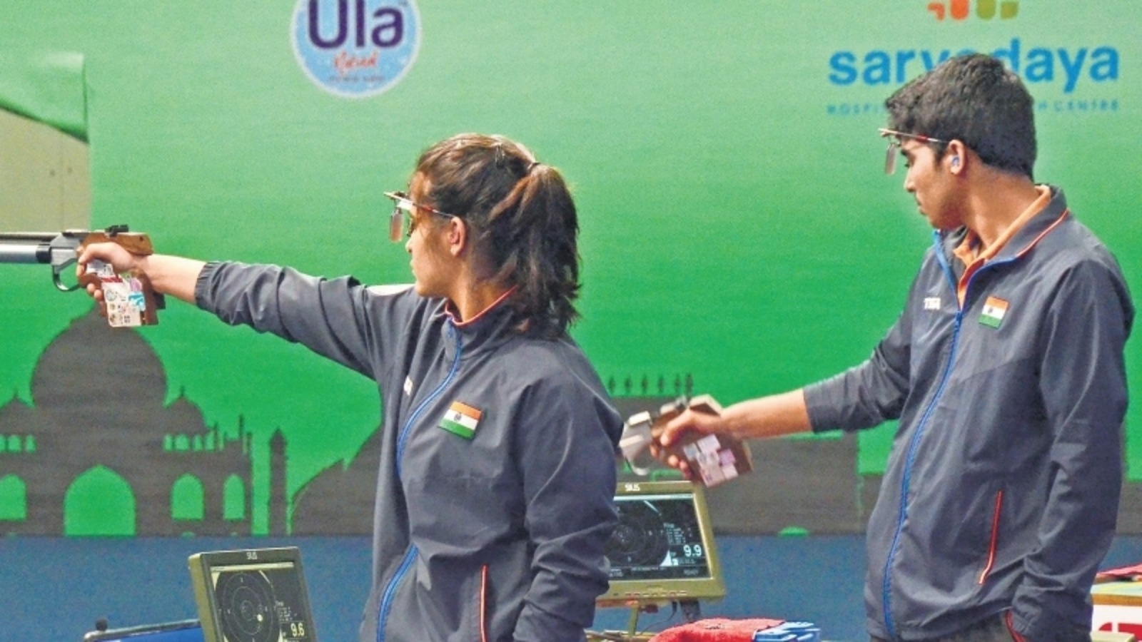 Sensational Saurabh, Manu shoot 10m mixed pistol gold | Hindustan Times