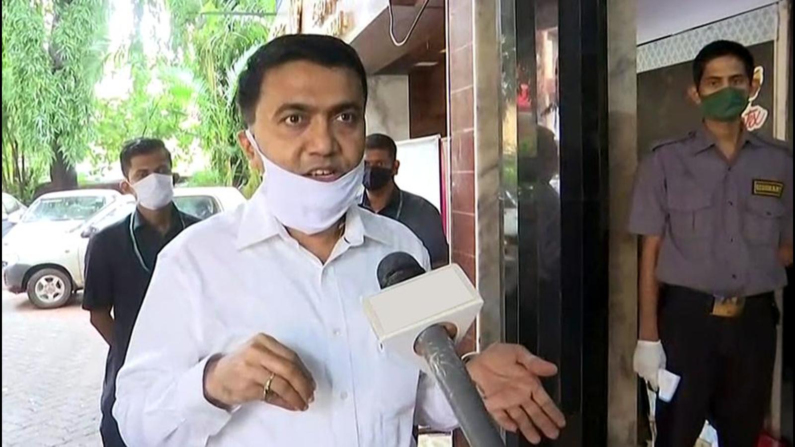 Goa CM rules out making Covid test mandatory on arrival | Latest News ...