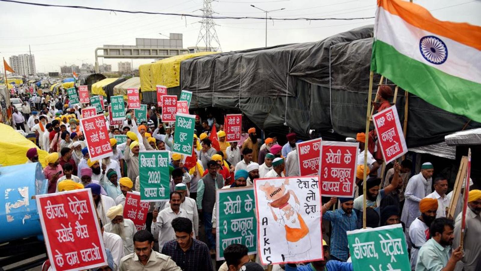 Farmers’ protest: Delhi’s key border routes remain affected | Latest ...