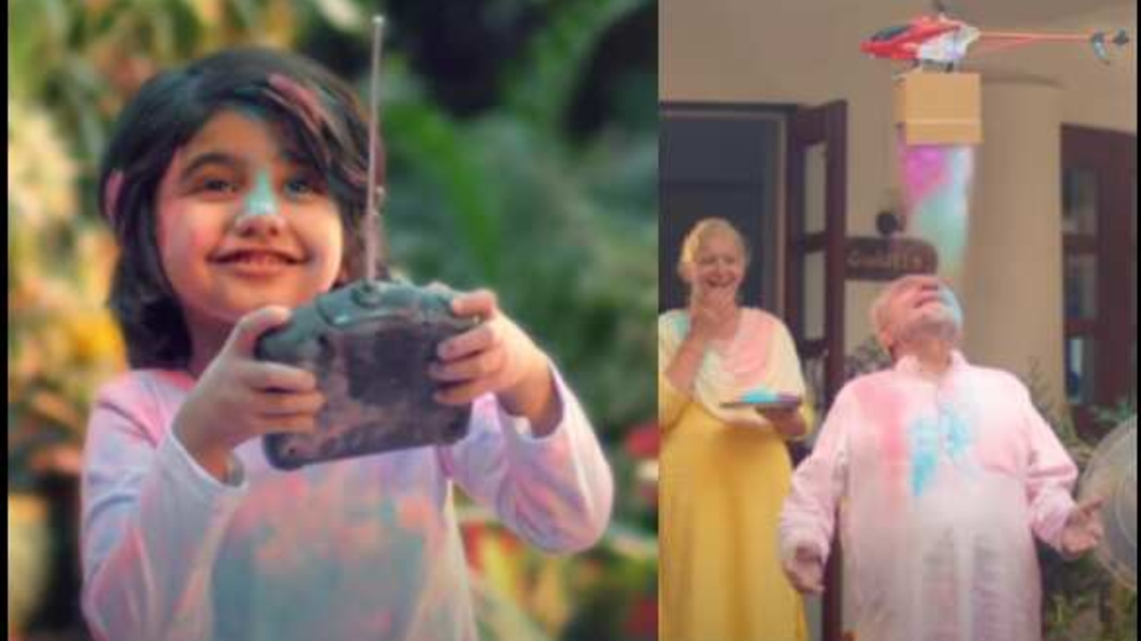 Holi 2021: Ad shows colourful way to play socially distant Holi ...