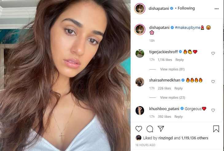 Disha Patani posts stunning new pic, Tiger Shroff and sister Khushboo ...