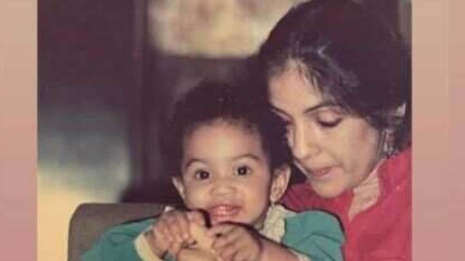 Neena Gupta cuddles baby Masaba in this throwback pic: 'Still bright ...
