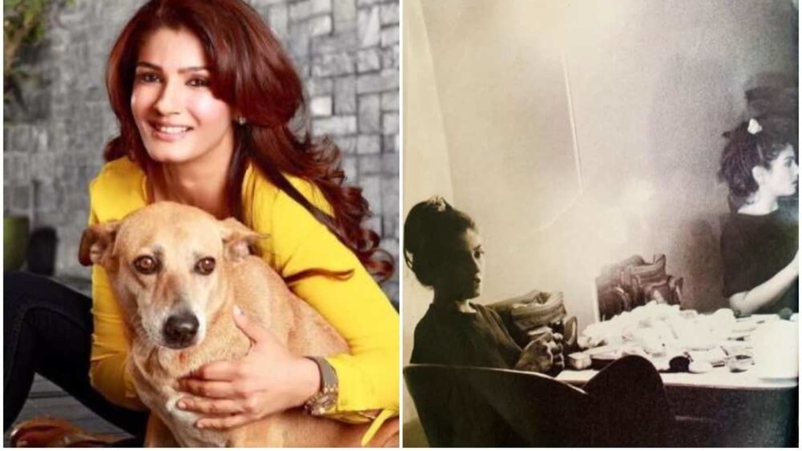 Raveena Tandon shares throwback monochrome pic from '90s, fans demand ...