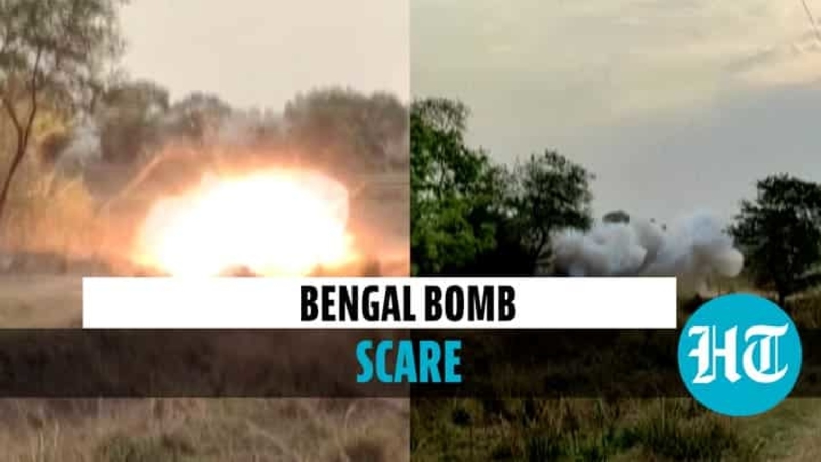 Watch: 200 bombs found in Bengal amid polls; controlled explosion at ...