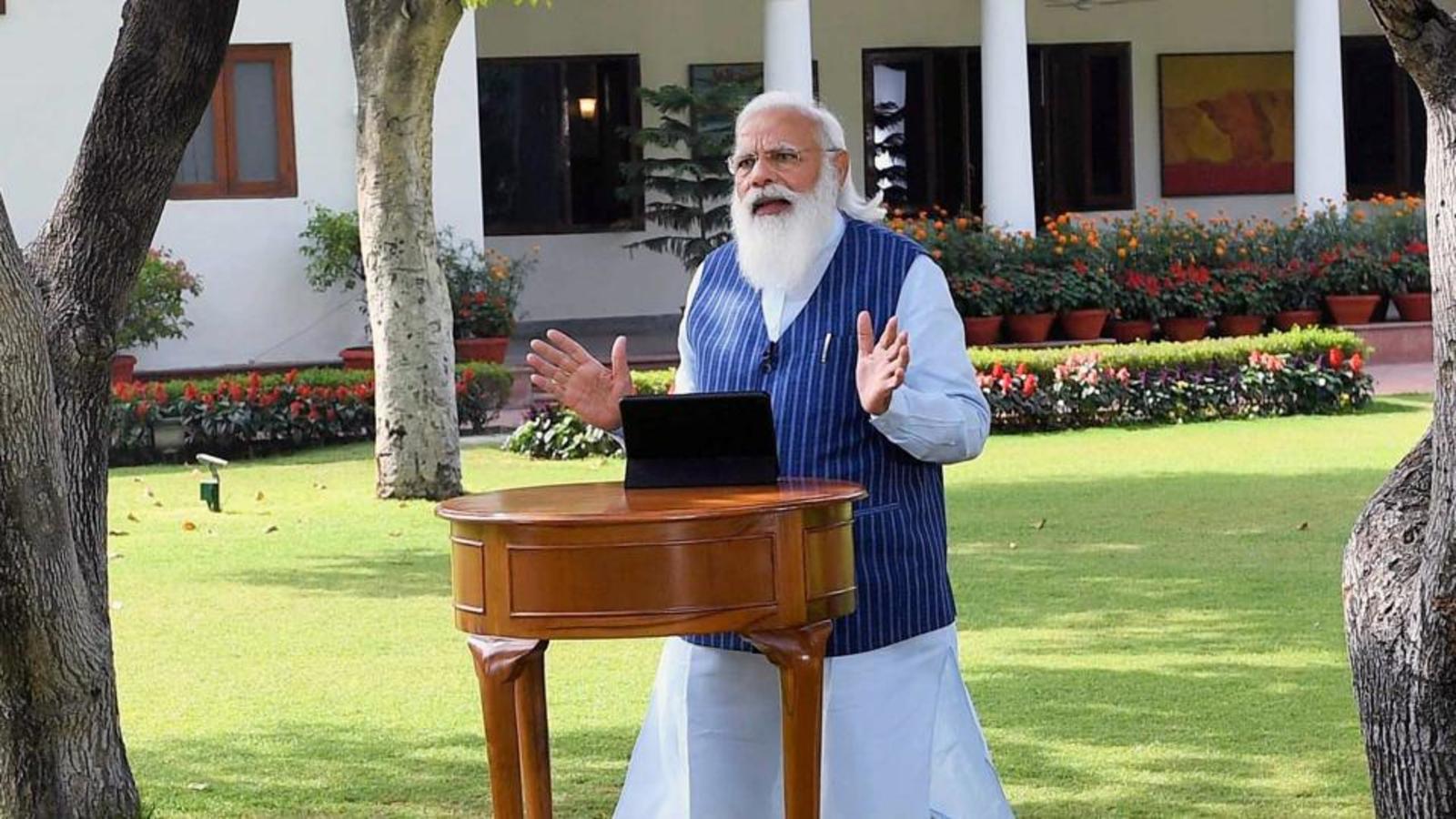 PM Narendra Modi asks for maximum jabs, zero wastage during Tika Utsav ...