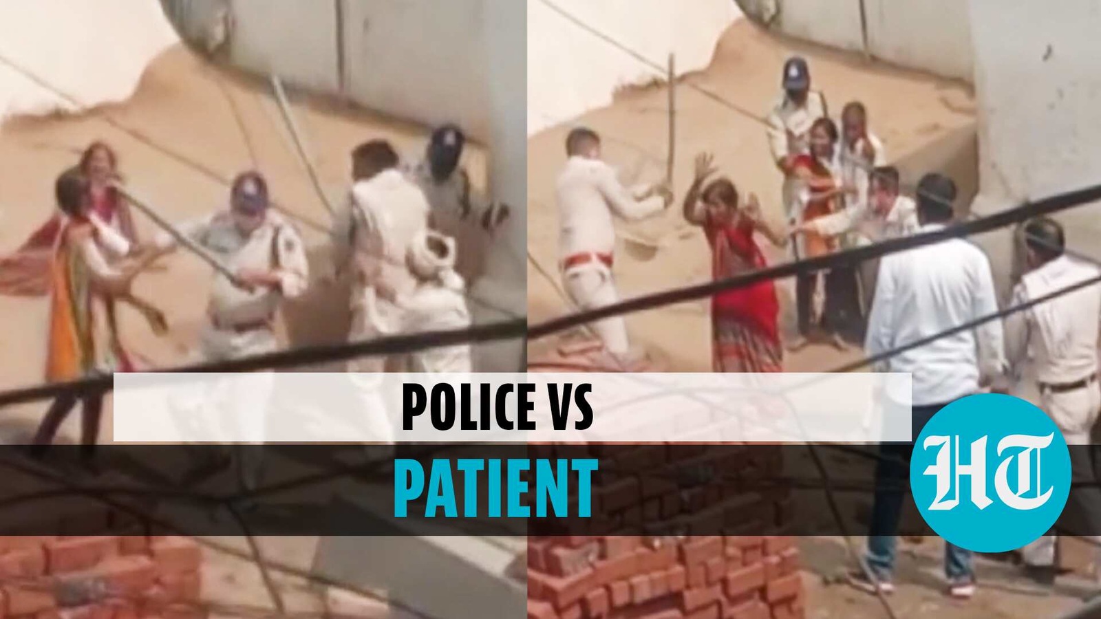 Watch: Cops fight with Covid patient's family after alleged violence ...