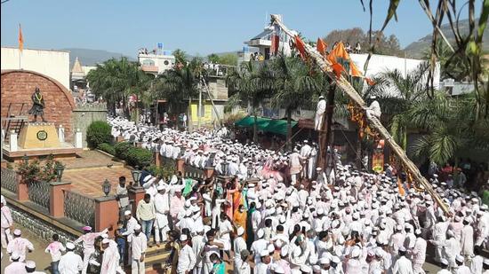 62 test positive after Bagad yatra | Hindustan Times