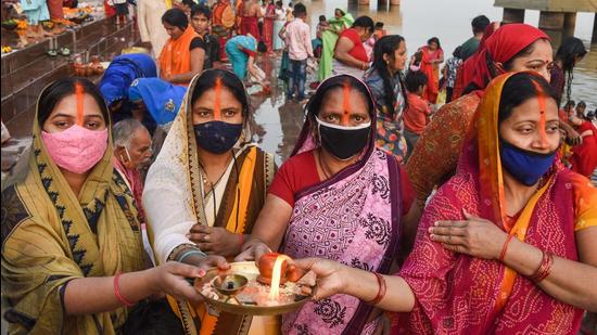 Bihar: Navratri festival starts on a low-key note in Patna amid Covid ...