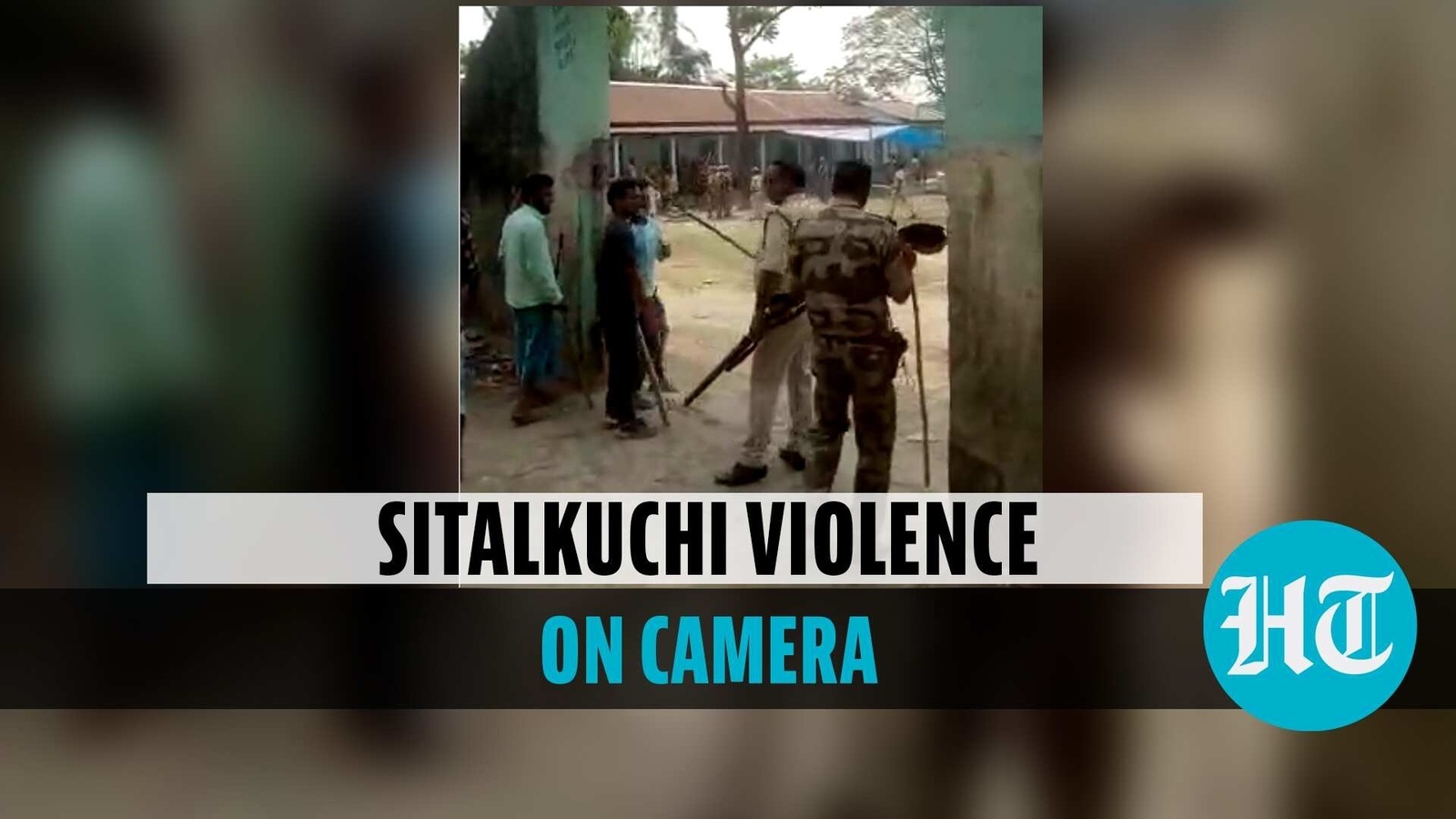 Watch: Purported video of Sitalkuchi firing goes viral, TMC calls it 'genocide' | Hindustan Times