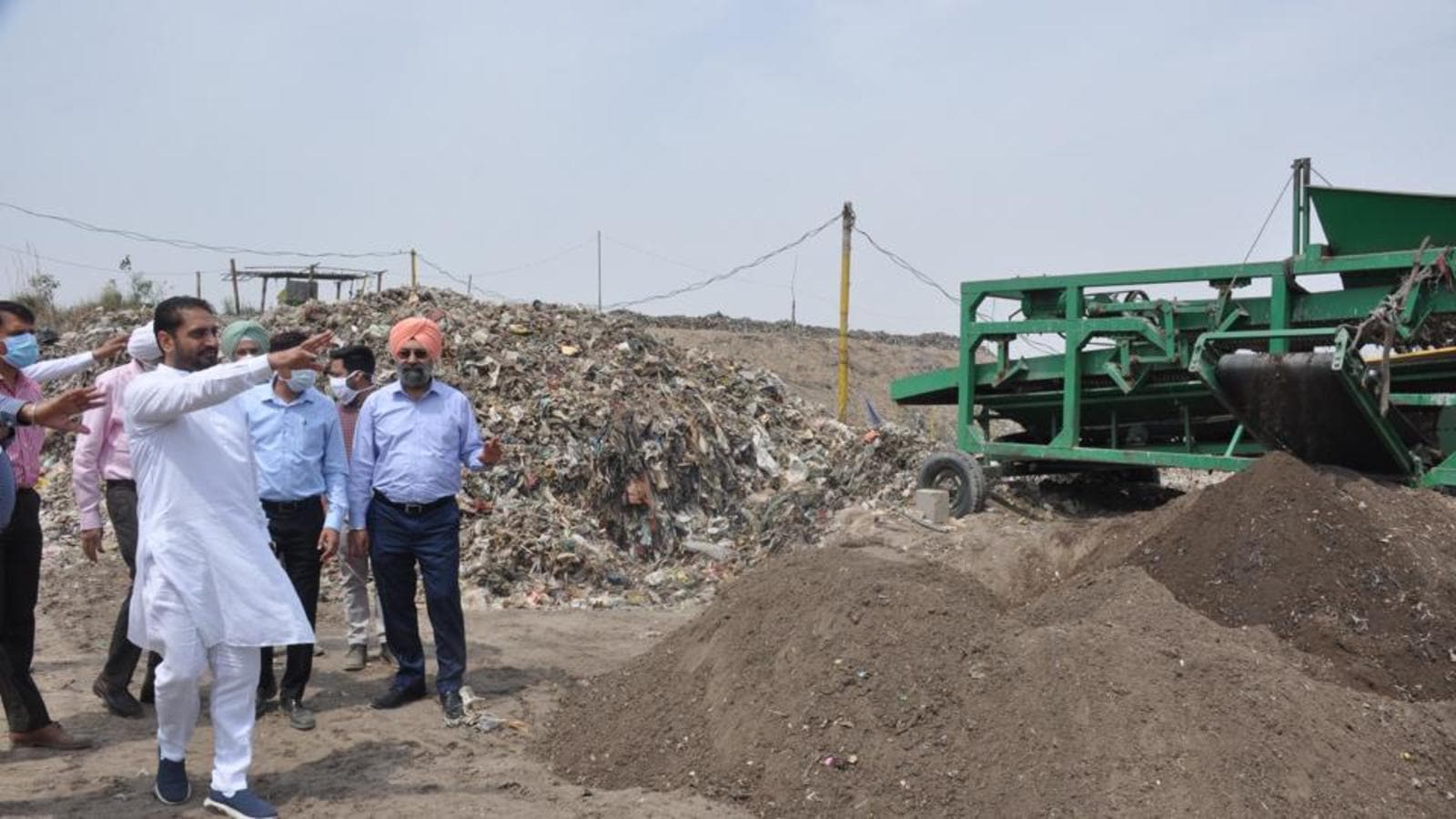 Dumping ground will be cleared in a year, says new Mohali mayor | Hindustan Times