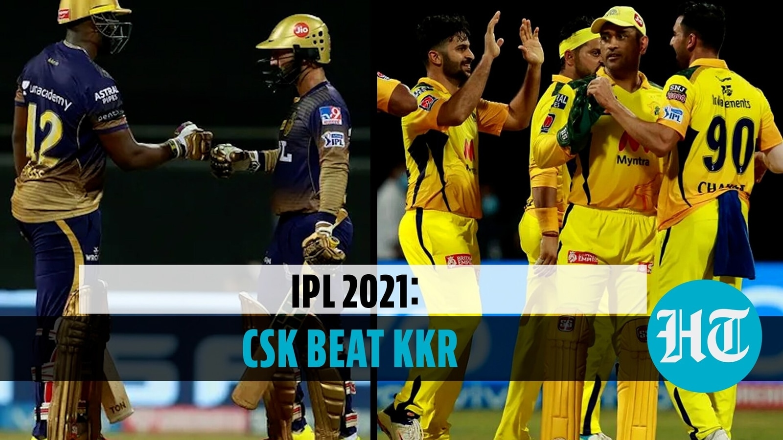 IPL 2021: CSK survive Russell, Cummins scare to secure a hat-trick of ...