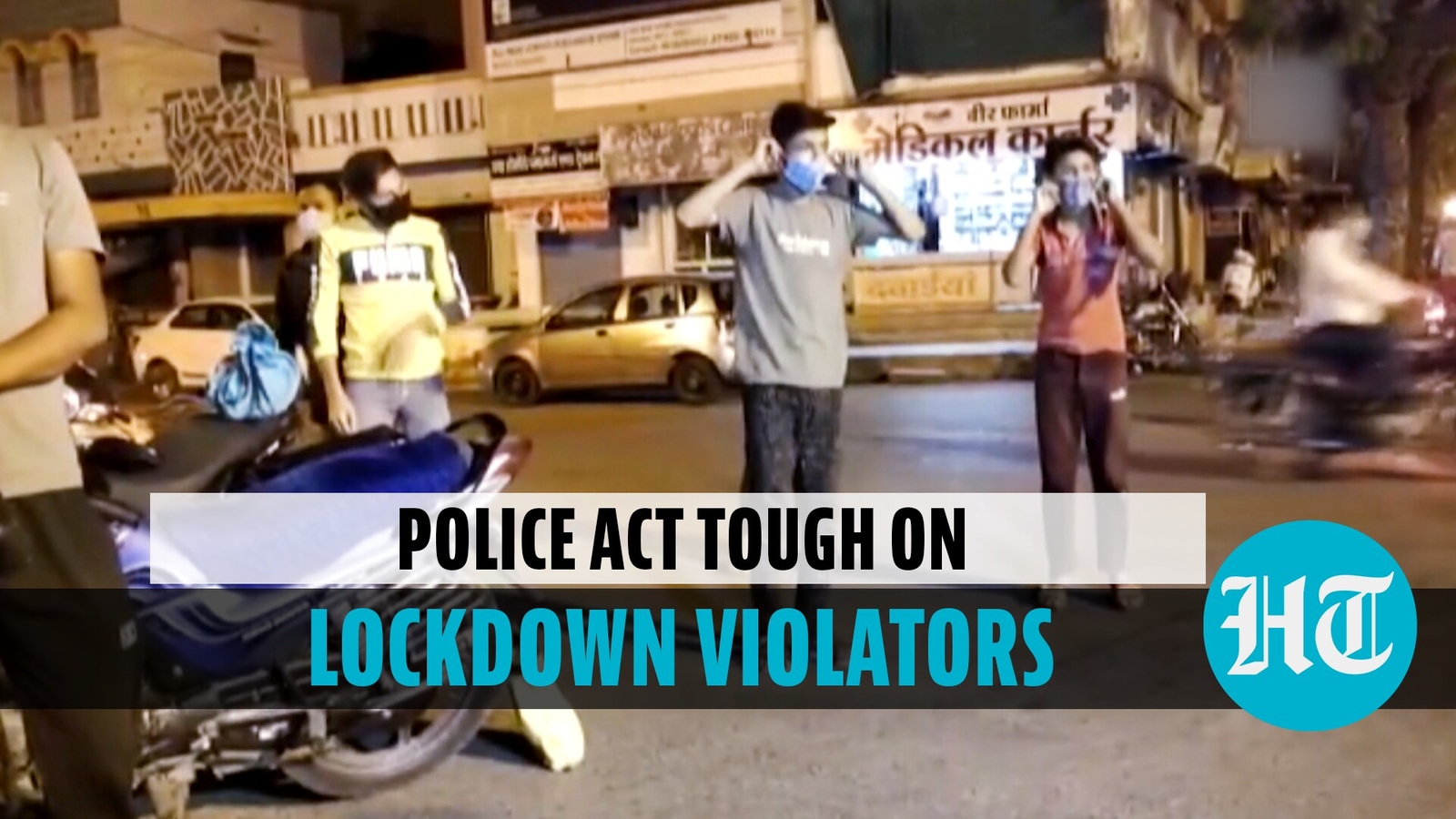 Watch: Lockdown violators made to do sit-ups as punishment by MP Police ...