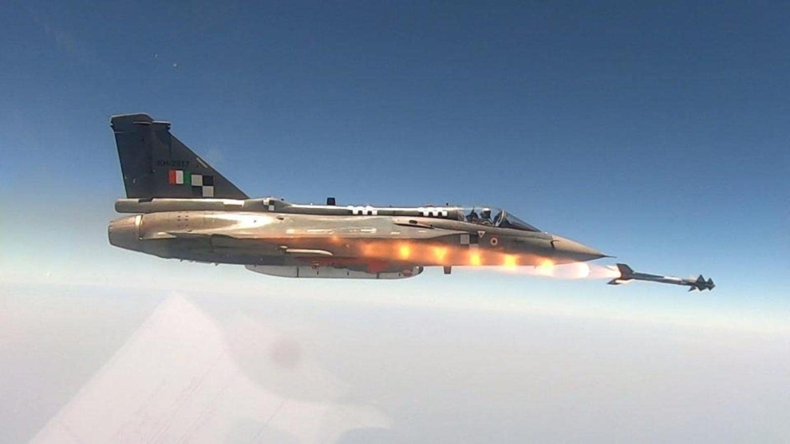 Light combat aircraft Tejas fires Python-5 missile for first time ...