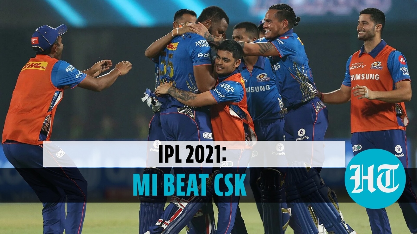 IPL 2021, MI vs CSK: Pollard stars in MI's 4-wicket win over CSK ...