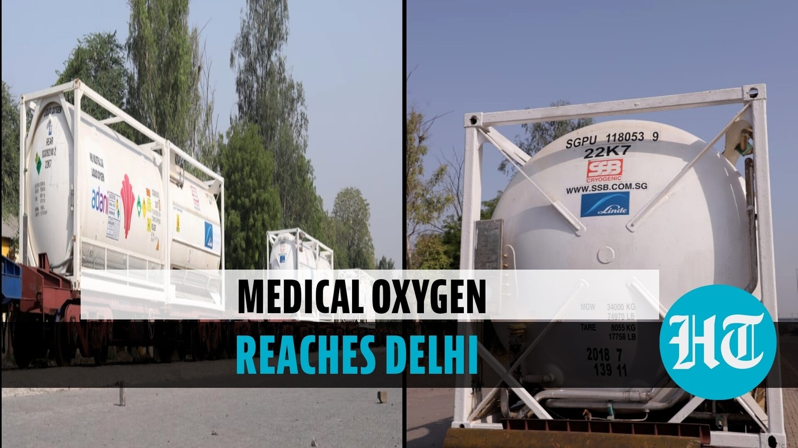 Watch: Oxygen Express with 120 MT liquid medical oxygen arrives in ...