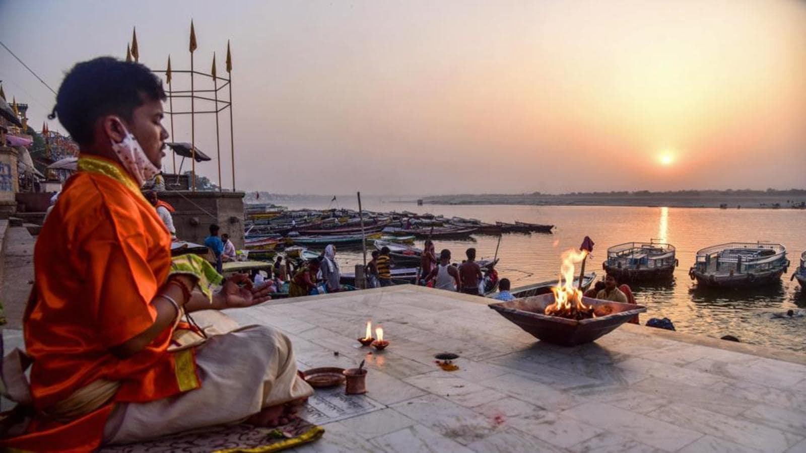 Now, drones to help keep Ganga clean in Varanasi | Hindustan Times