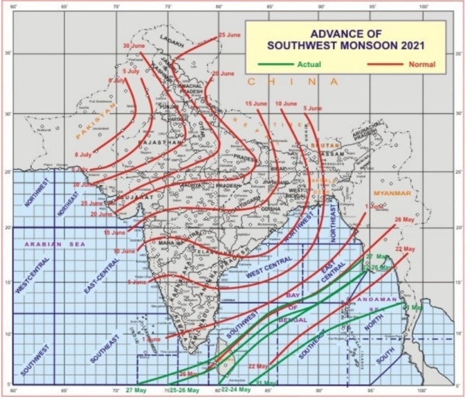 Monsoon likely to arrive this Monday, says IMD | Latest News India ...