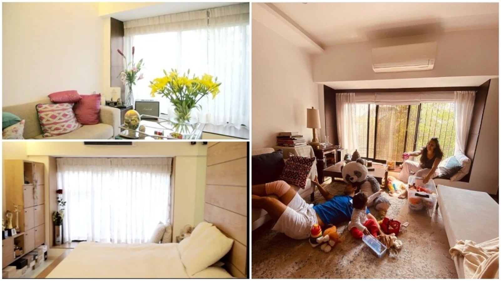 Take a tour of Neha Dhupia and Angad Bedi's home with a cute kitchen ...