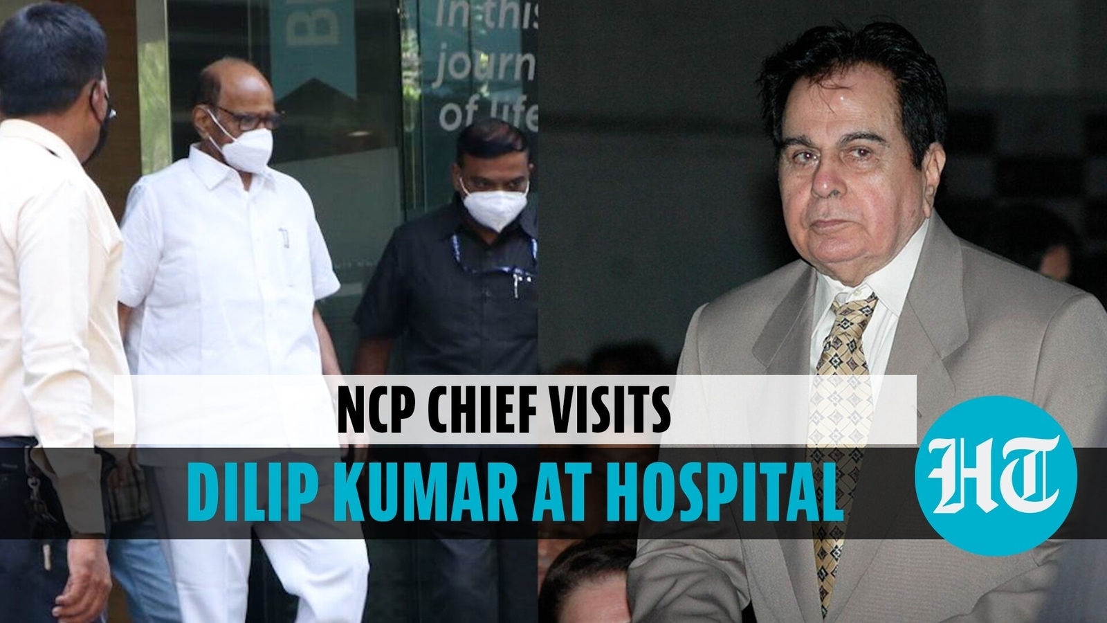 Sharad Pawar visits Dilip Kumar in Mumbai hospital, checks on actor’s ...