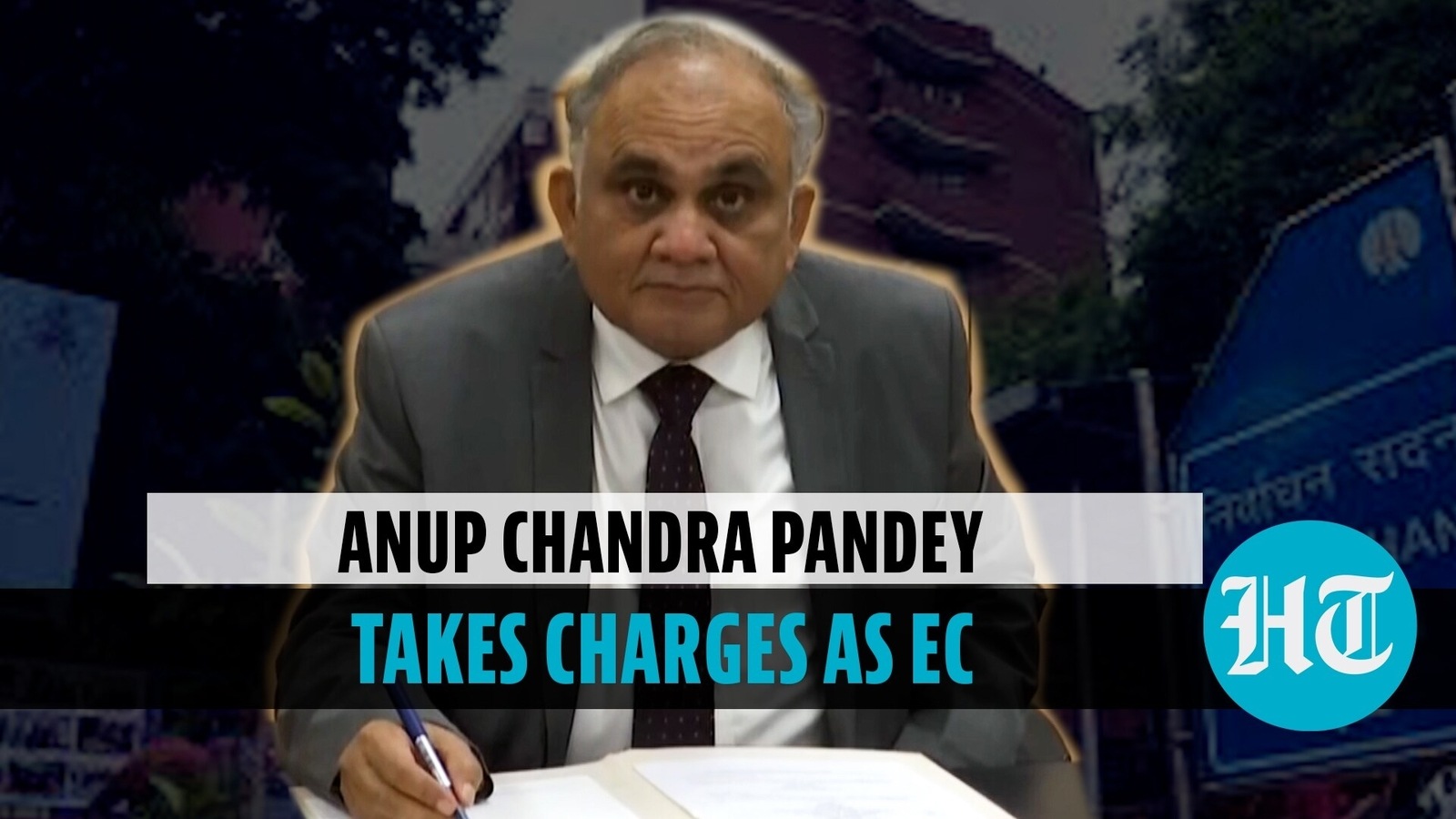 Former UP chief secy Anup Chandra Pandey assumes charge as Election ...