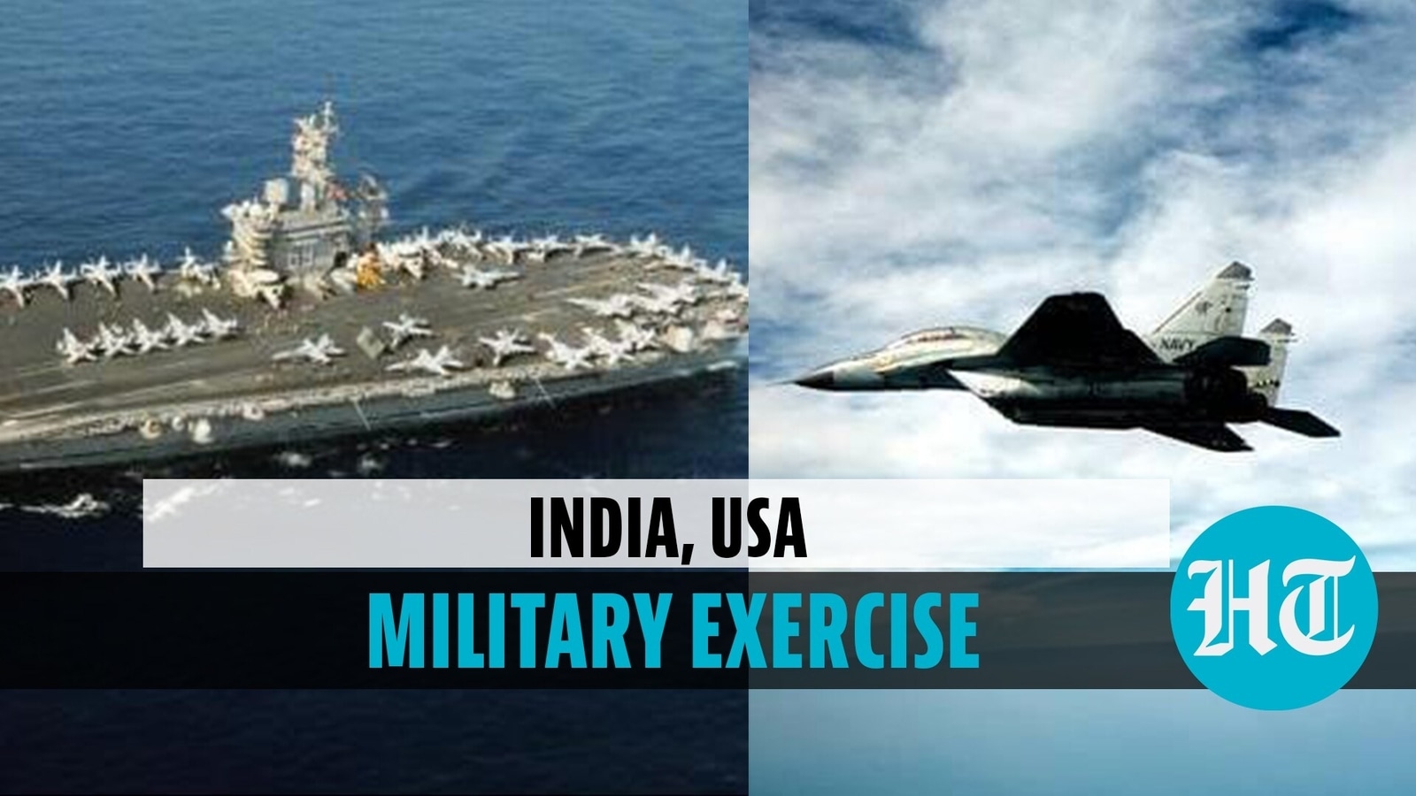 Amid China tension, India-USA military drill; warships, fighter jets ...