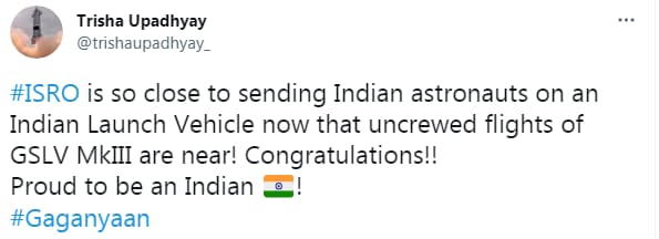 Isro trends on Twitter as space agency successfully conducts 3rd test ...