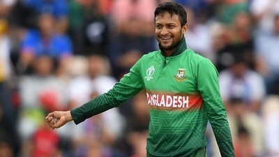 Shakib Al Hasan achieves huge record for Bangladesh with five-wicket ...