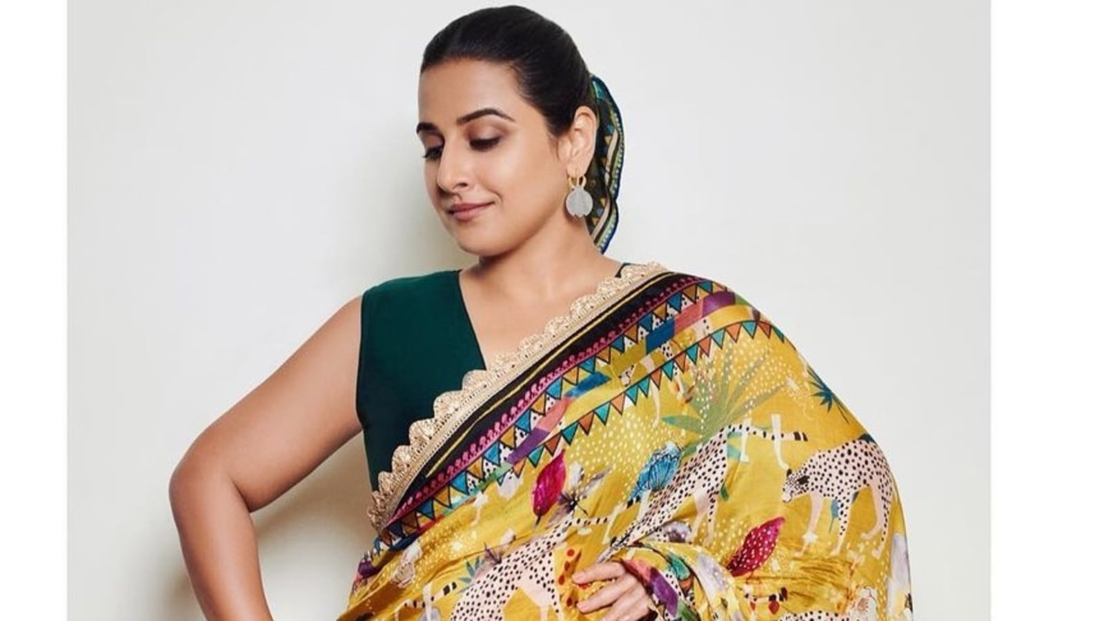 PHOTOS: Vidya Balan combines modern and vintage elements in leopard ...