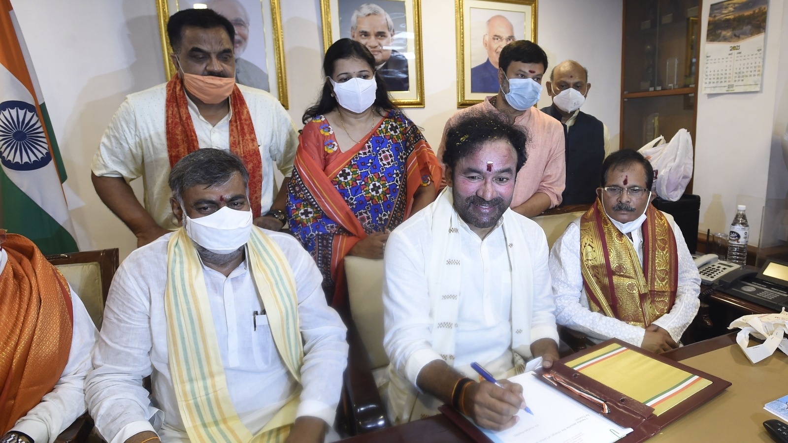 Shripad Naik assumes responsibility as Minister of State for Tourism ...