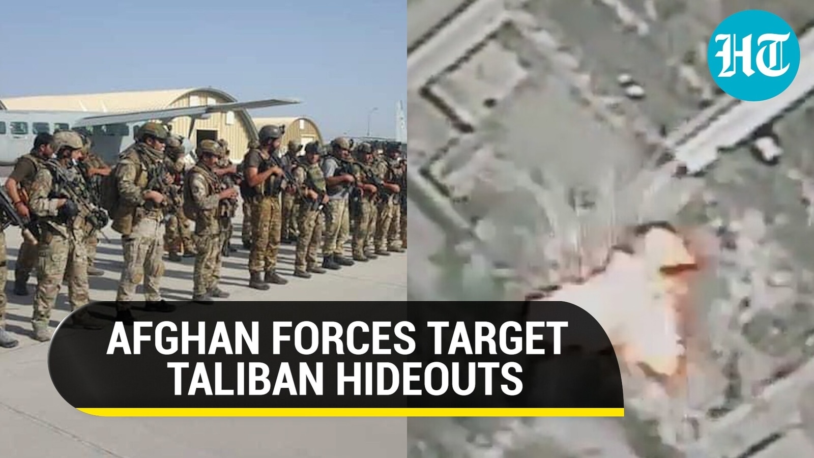 Watch: Afghanistan forces destroy Taliban hideouts in Kandahar ...