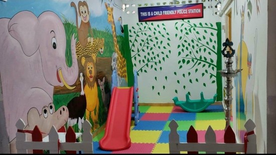 Delhi Police makes 11 stations child friendly: Colourful walls, books ...